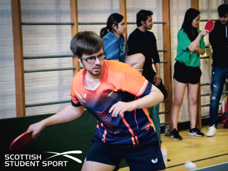 Getting To Know Table Tennis - Scottish Student Sport